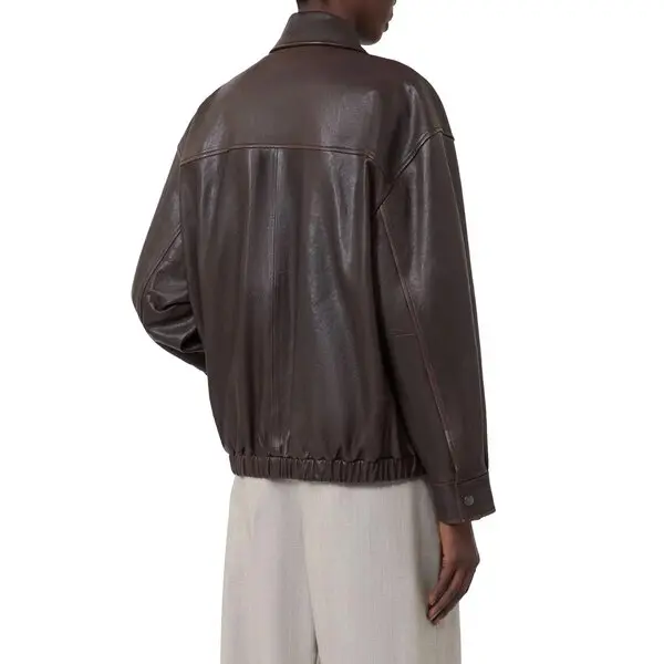Max Mara Weekend Cose Leather Jacket