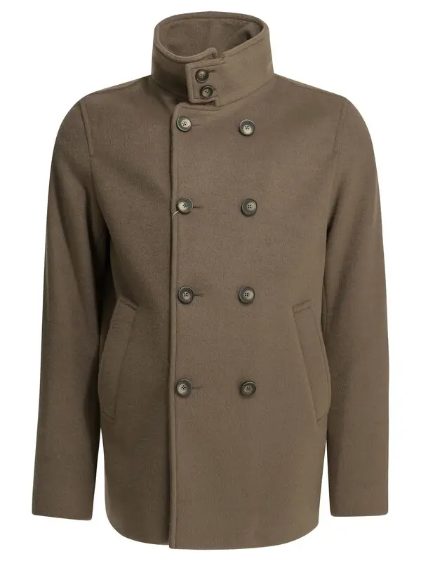 Herno Peacoat Resort' Short Coat