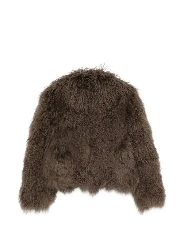 MARTHA LOUIS Shearling Effect Jacket