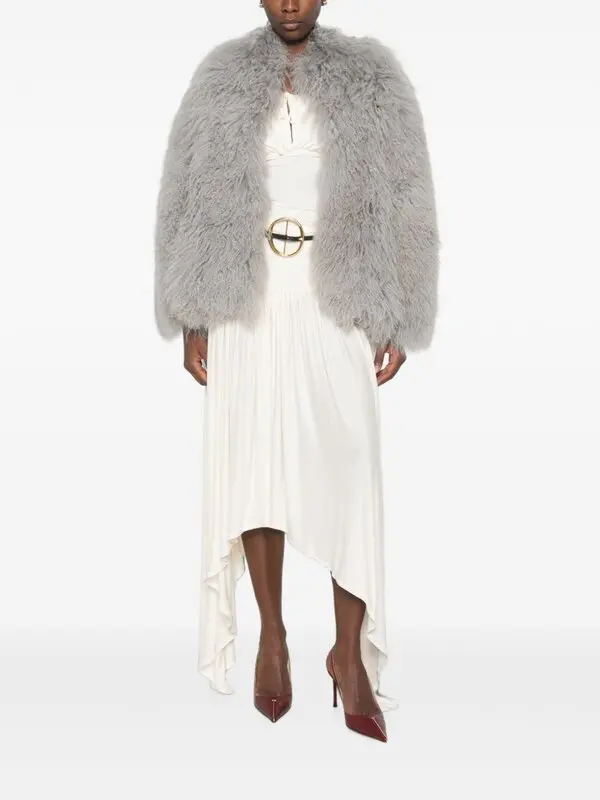 MARTHA LOUIS Shearling Effect Jacket