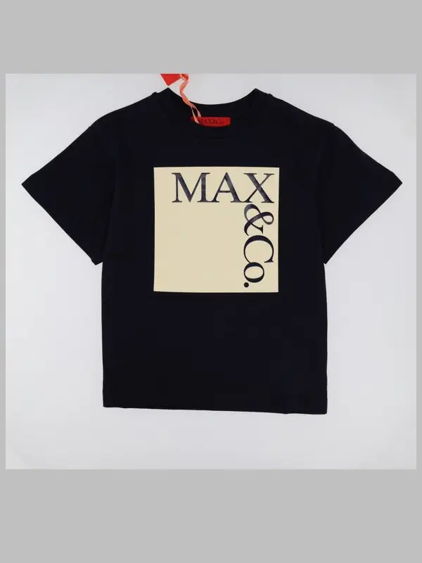MAX&CO. T Shirt A Manica Corta Con Logo