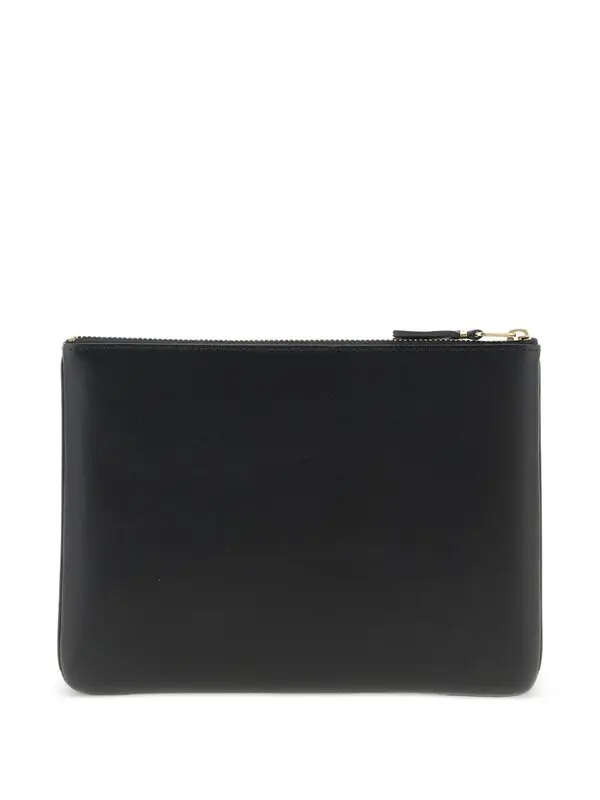Comme Des Garçons Leather Pouch - Black