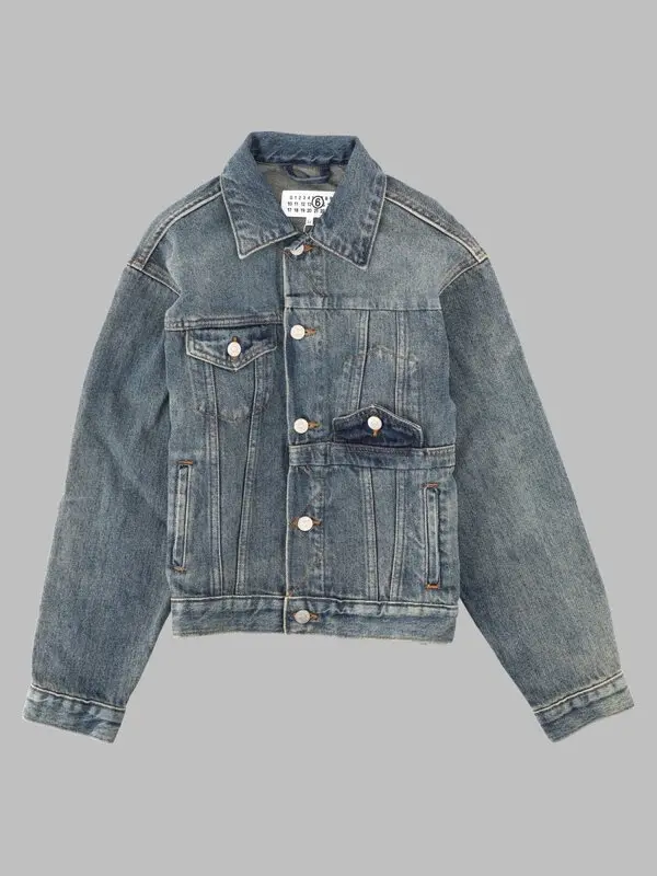 MAISON MARGIELA Giacca In Denim Con Logo