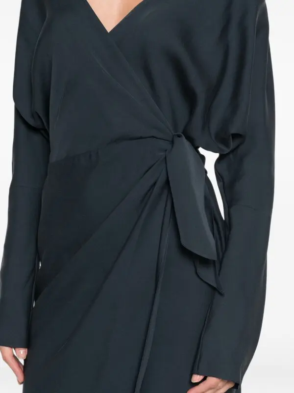 CORTANA Eteria Silk Long Dress