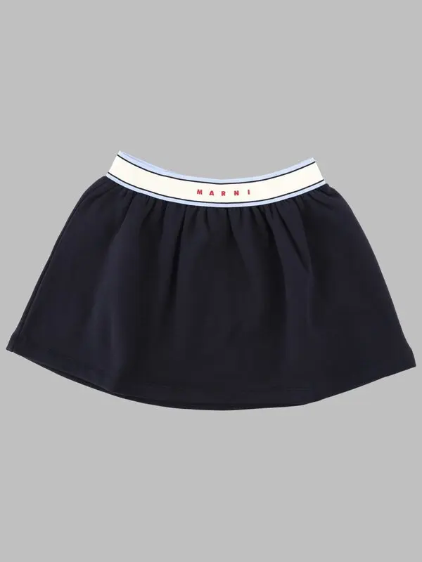 Marni Gonna Mini Con Fascia Elastica Logata In Vita