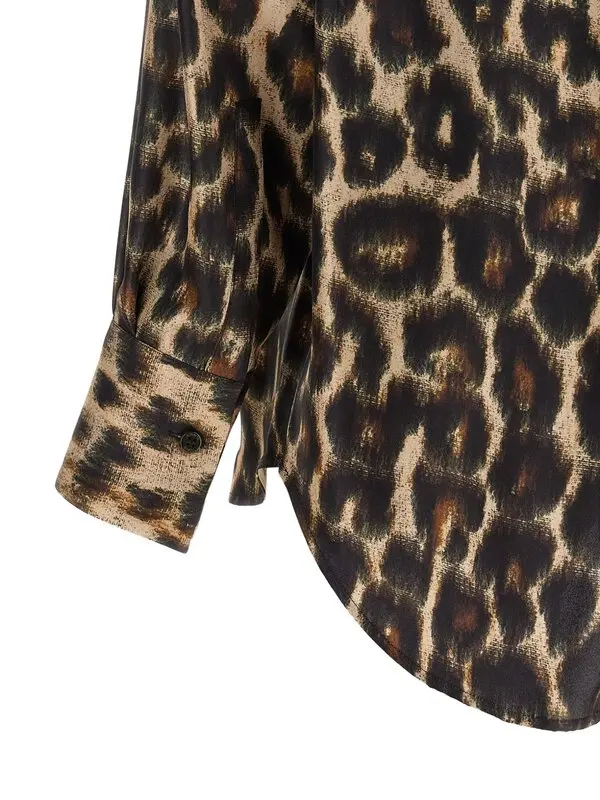 Alberto Biani Printed Silk Shirt