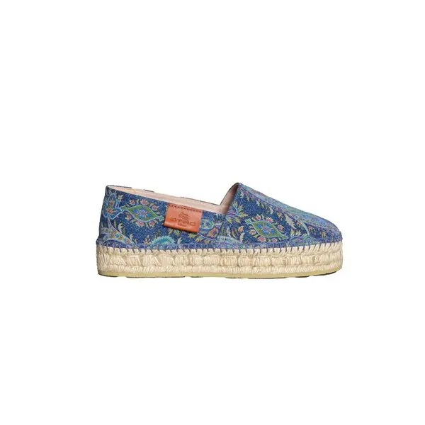 Etro Flat Shoes - Denim