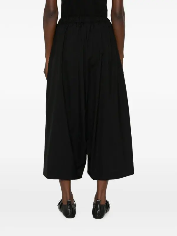 Comme Des Garçons Wool Wide Leg Trousers