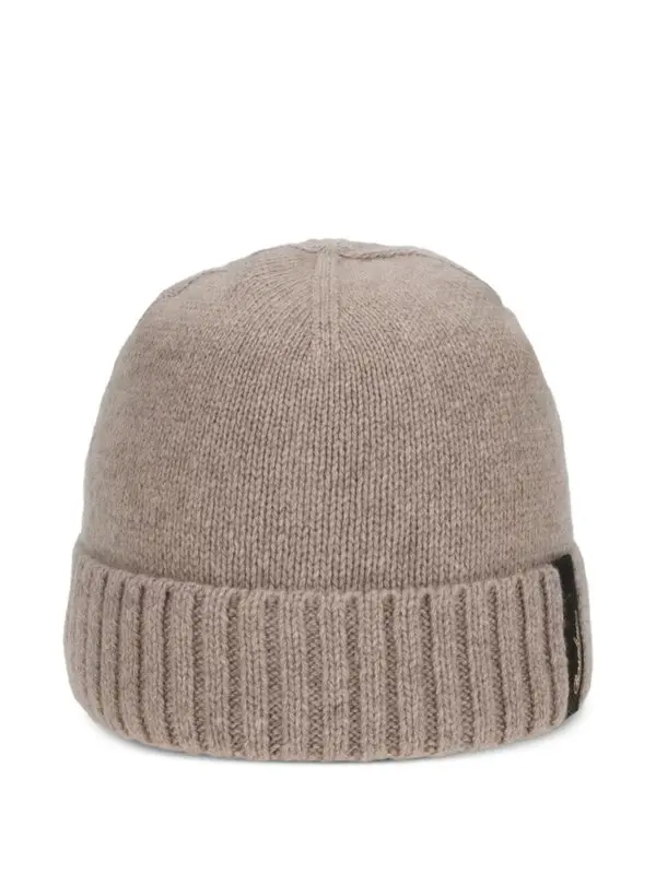 Borsalino City Cashmere Beanie - Brown