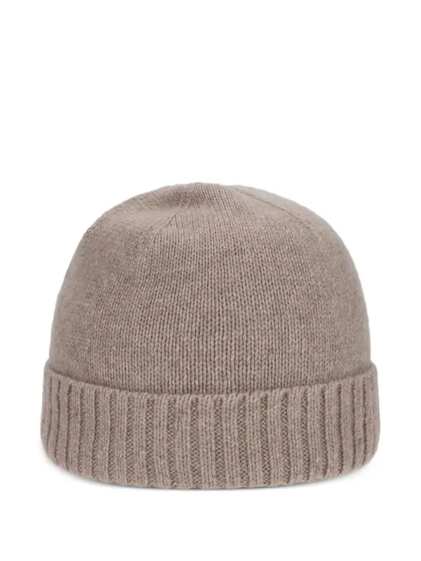 Borsalino City Cashmere Beanie - Brown