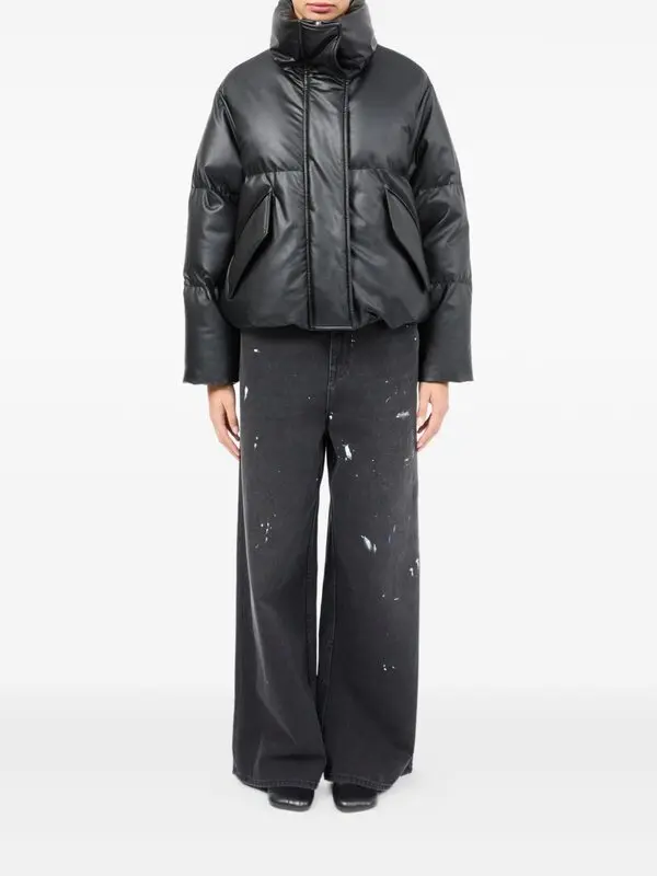 MAISON MARGIELA Nylon Short Down Jacket