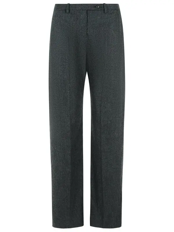 Khaite Hunter Wool And Cashmere Trousers