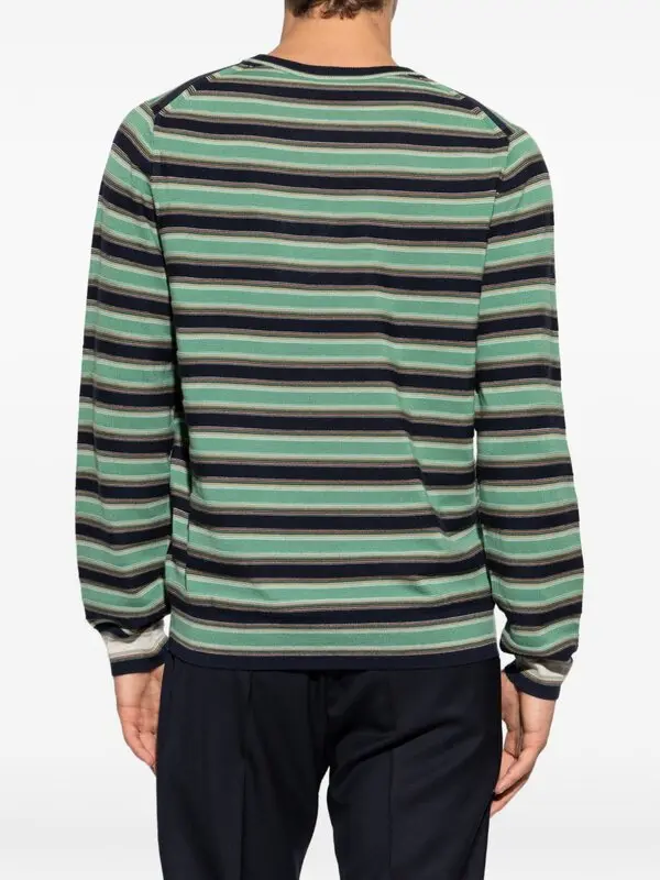 Paul Smith Wool Striped Crewneck Sweater