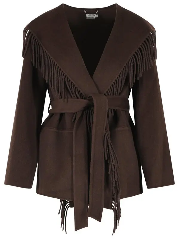 Simkhai Rowen' Wool Blend Jacket - Brown