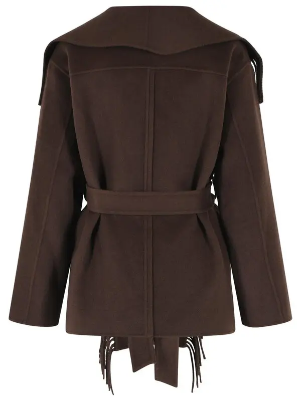 Simkhai Rowen' Wool Blend Jacket - Brown