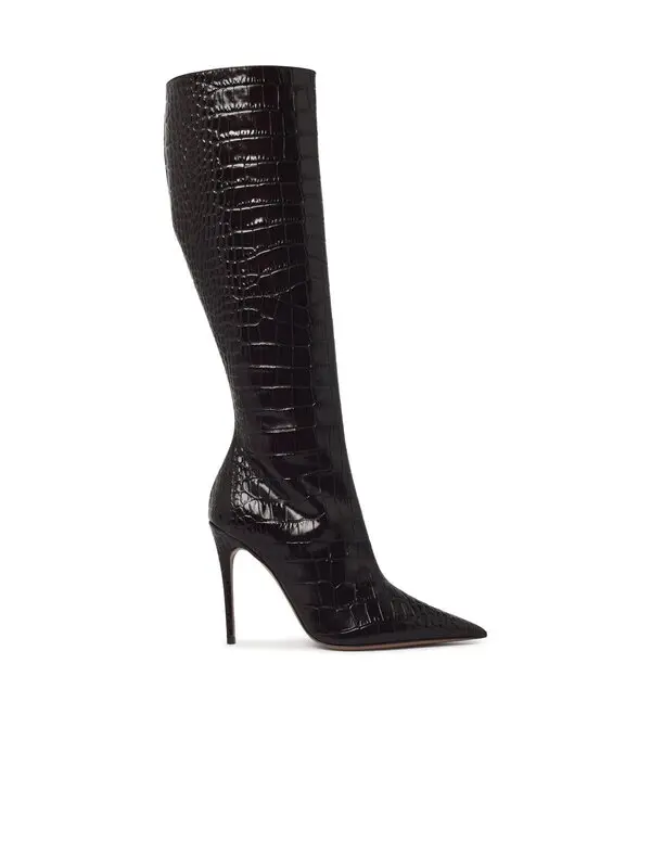 Paris Texas Vera 105' Ebony Lear Boots