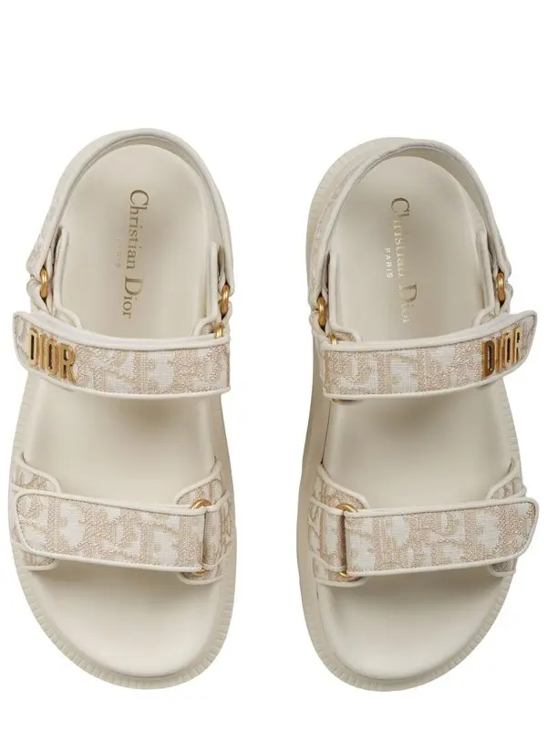 Dior Sandalo Con Logo