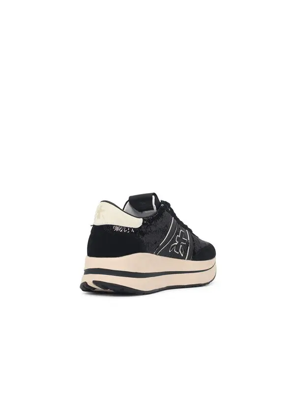 Premiata Bethcoin' Grey Fabric Blend Sneakers