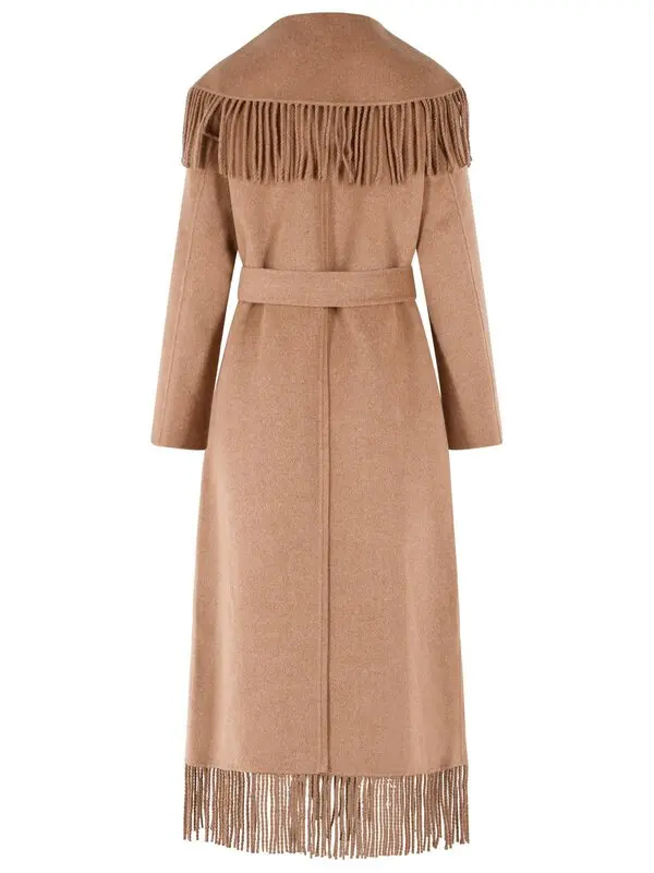 Simkhai Carrie' Camel Wool Blend Coat
