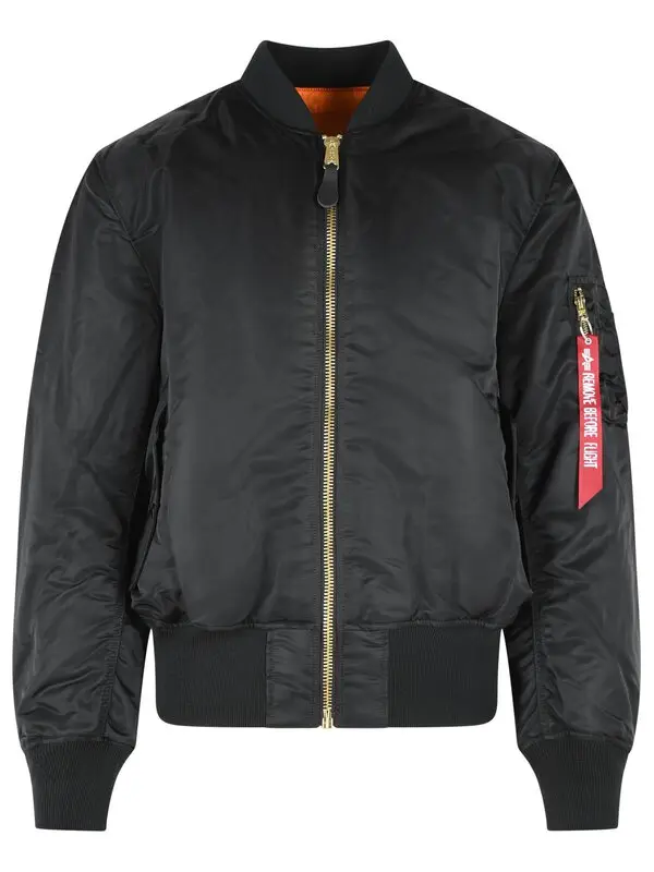 Alpha Industries Ma 1 Heritage' Reversible Nylon Bomber Jacket