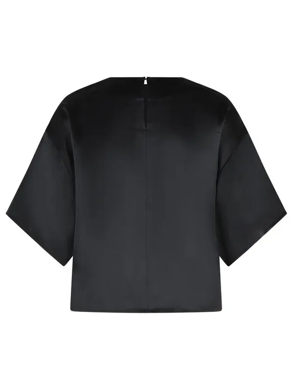 Simkhai Acetate Blend Top - Black