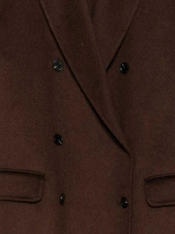 PALTO' Arianna Wool Double Breasted Coat