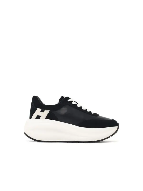 Hogan Maxi I Active' Lear Sneakers - Black
