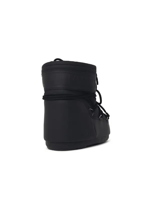 Moon Boot Mb Icon Low Rubber' Pvc Boots - Black
