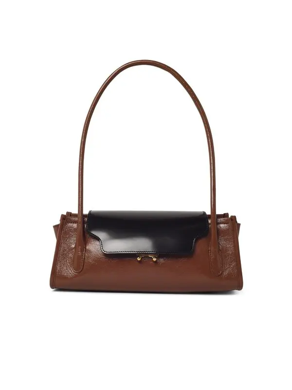 Marni Trunkette' And Black Lear Bag