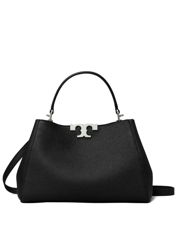 Tory Burch Eleanor Medium Leathert Handbag - Black