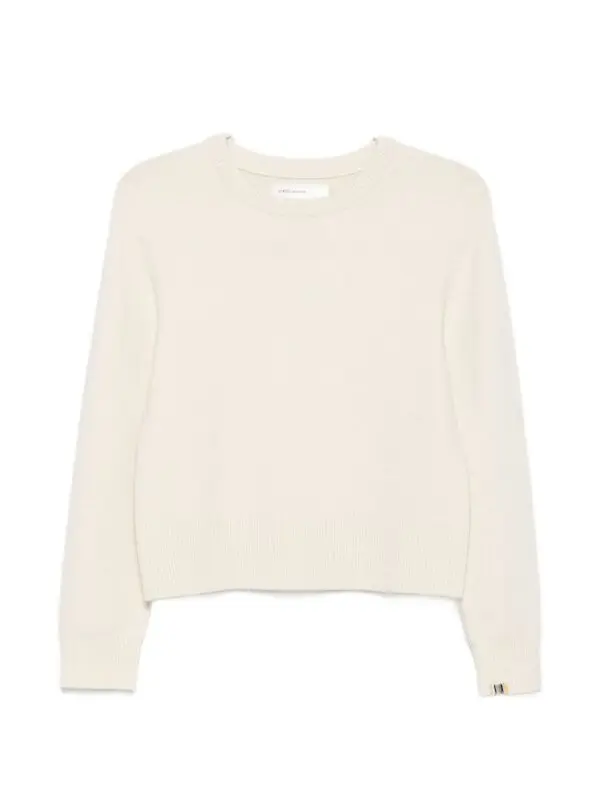 Extreme Cashmere Cashmere Crewneck Sweater - Ecru