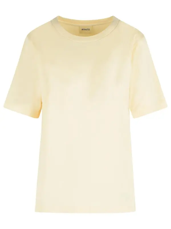 Khaite Allen' Silk T Shirt