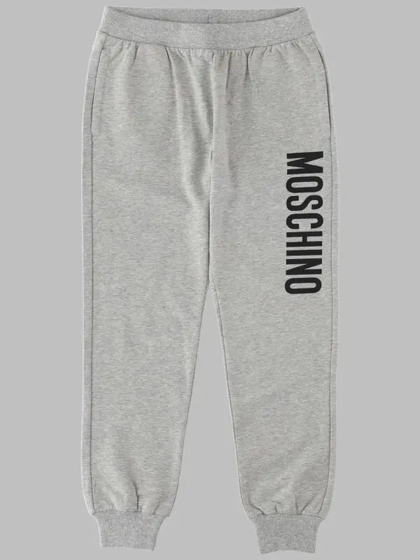 Moschino Pantalone Tuta Con Logo