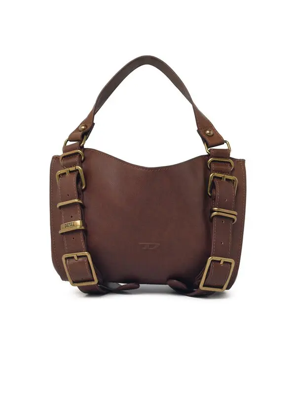 DIESEL® Small 'd One' Bag In Treated Lear