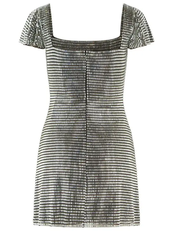 SELF-PORTRAIT Mini Dress In Polyester - Grey