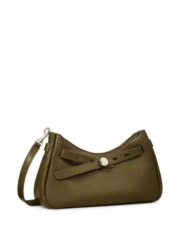 Tory Burch Romy Leather Crossbody Bag - Green