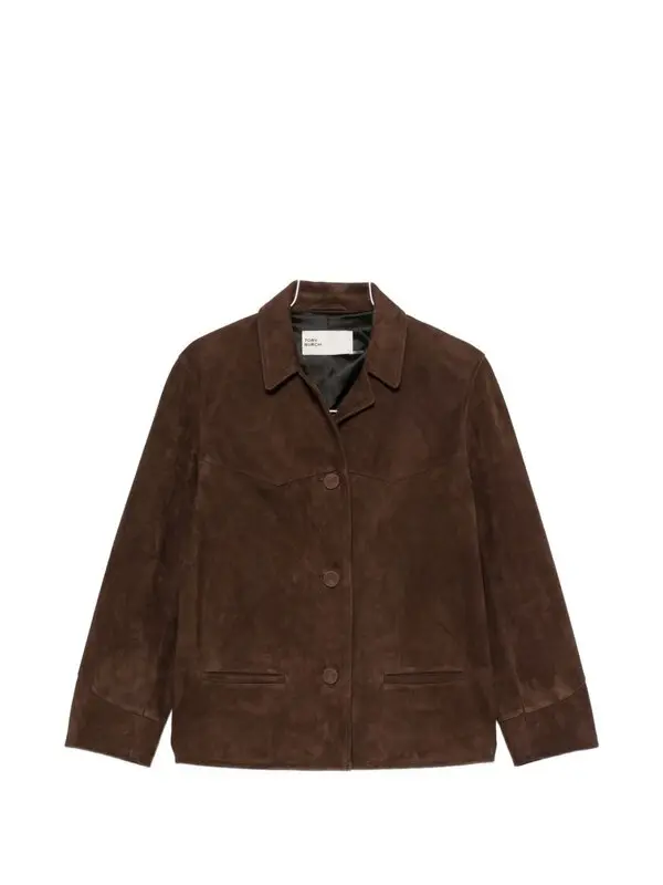 Tory Burch Leather Blazer Jacket