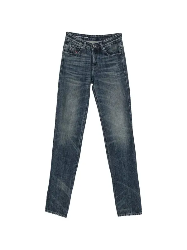 DIESEL® Denim Cotton Jeans - Navy