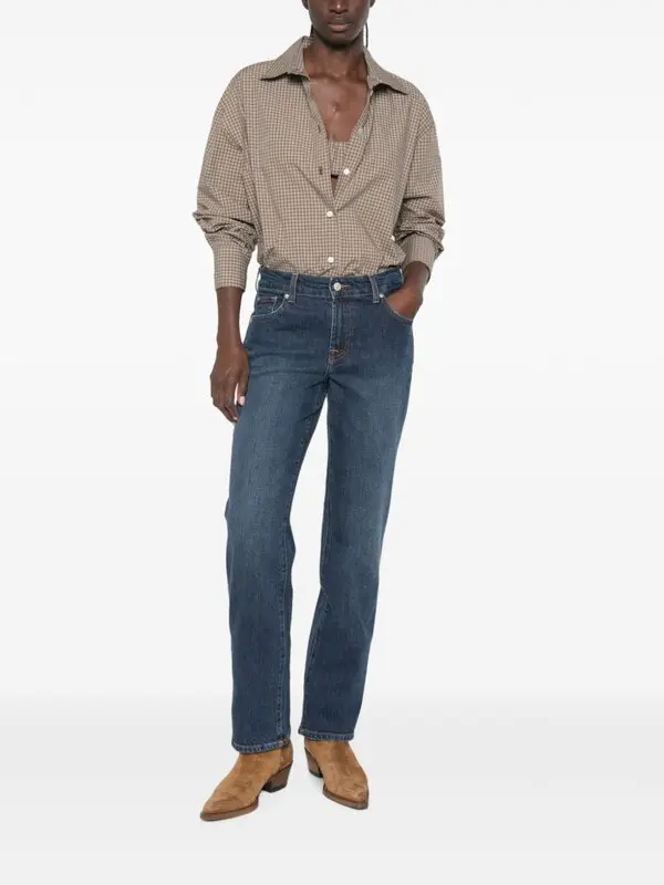 SEVEN Calie Straight Denim Jeans
