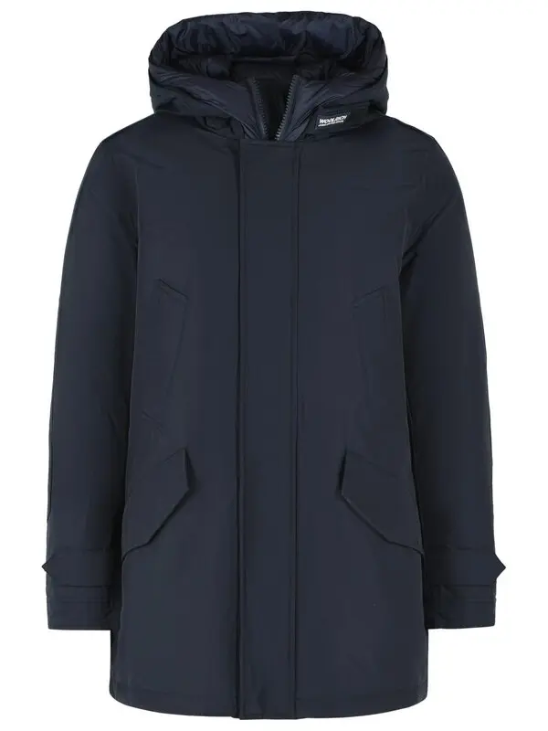 Woolrich Polar High Collar' Cotton Blend Parka