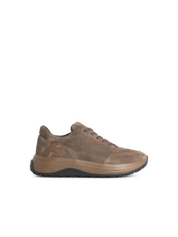 Hogan Hi Light' Suede Sneakers