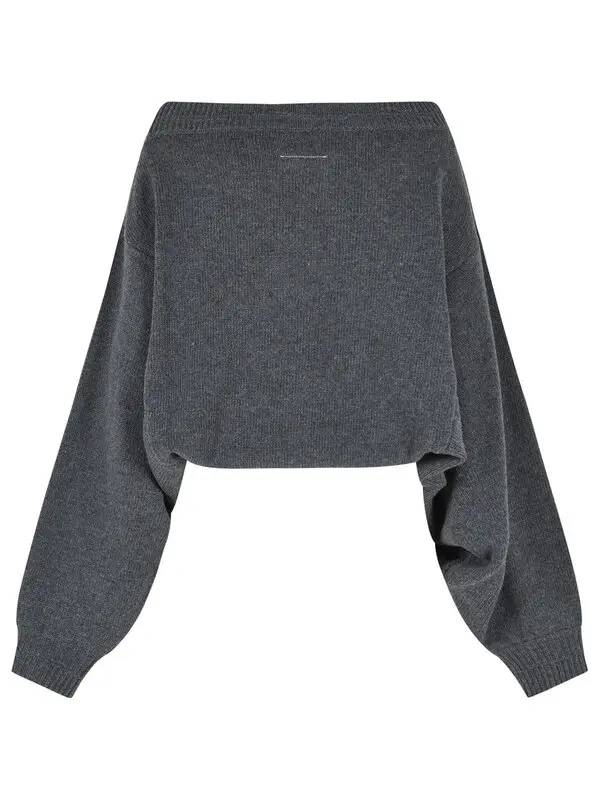 MAISON MARGIELA Wool Blend Mini Dress