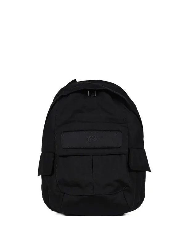 Y3 Logo Nylon Backpack