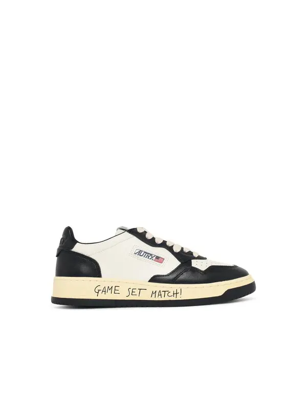 AUTRY Medalist Low' And White Lear Sneakers