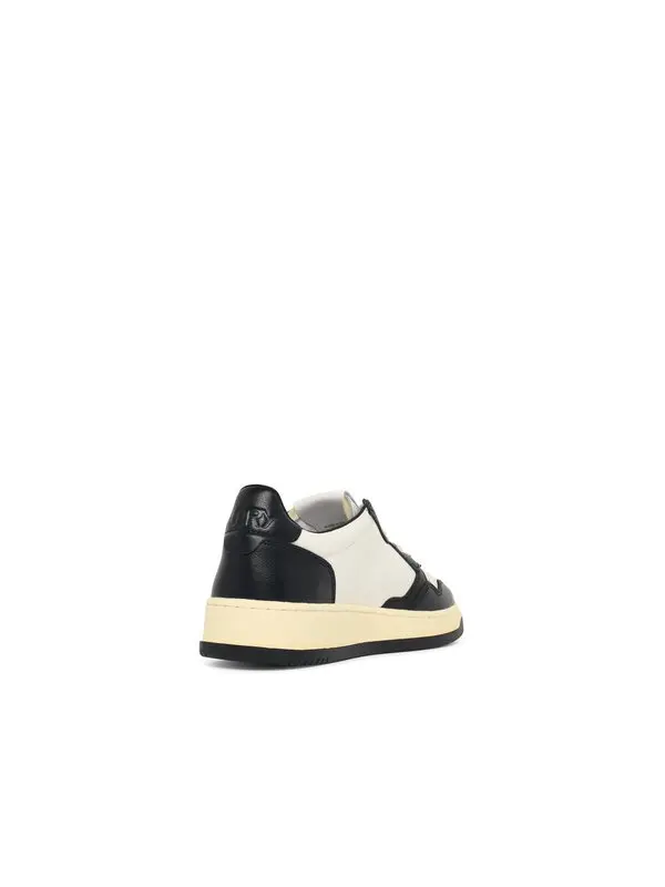 AUTRY Medalist Low' And White Lear Sneakers