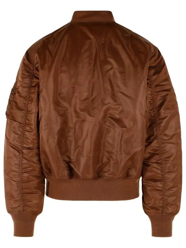 Alpha Industries Ma 1 Heritage' Powder Nylon Bomber Jacket