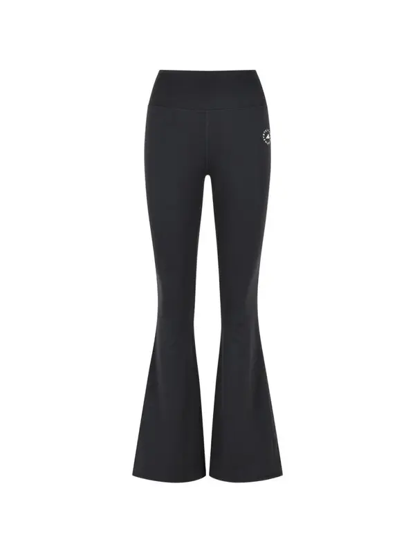 Adidas By Stella McCartney Flared Leggings - Black