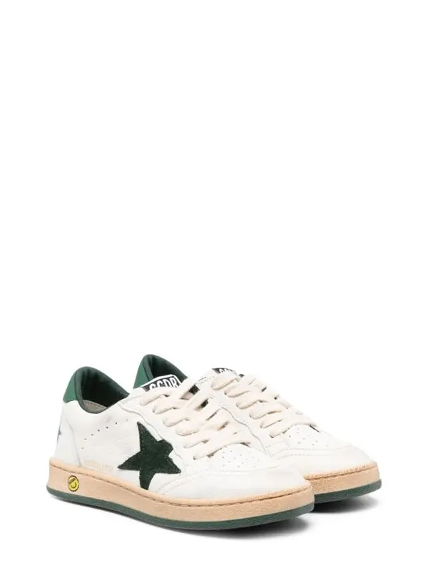 GOLDEN GOOSE Scarpe In Pelle Scamosciate Con Stella