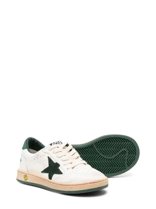 GOLDEN GOOSE Scarpe In Pelle Scamosciate Con Stella
