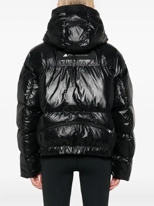 Adidas By Stella McCartney Puffer Down Jacket - Black